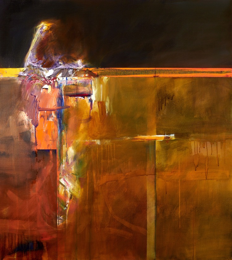 John Waller, Australian artist, works in the language of abstraction